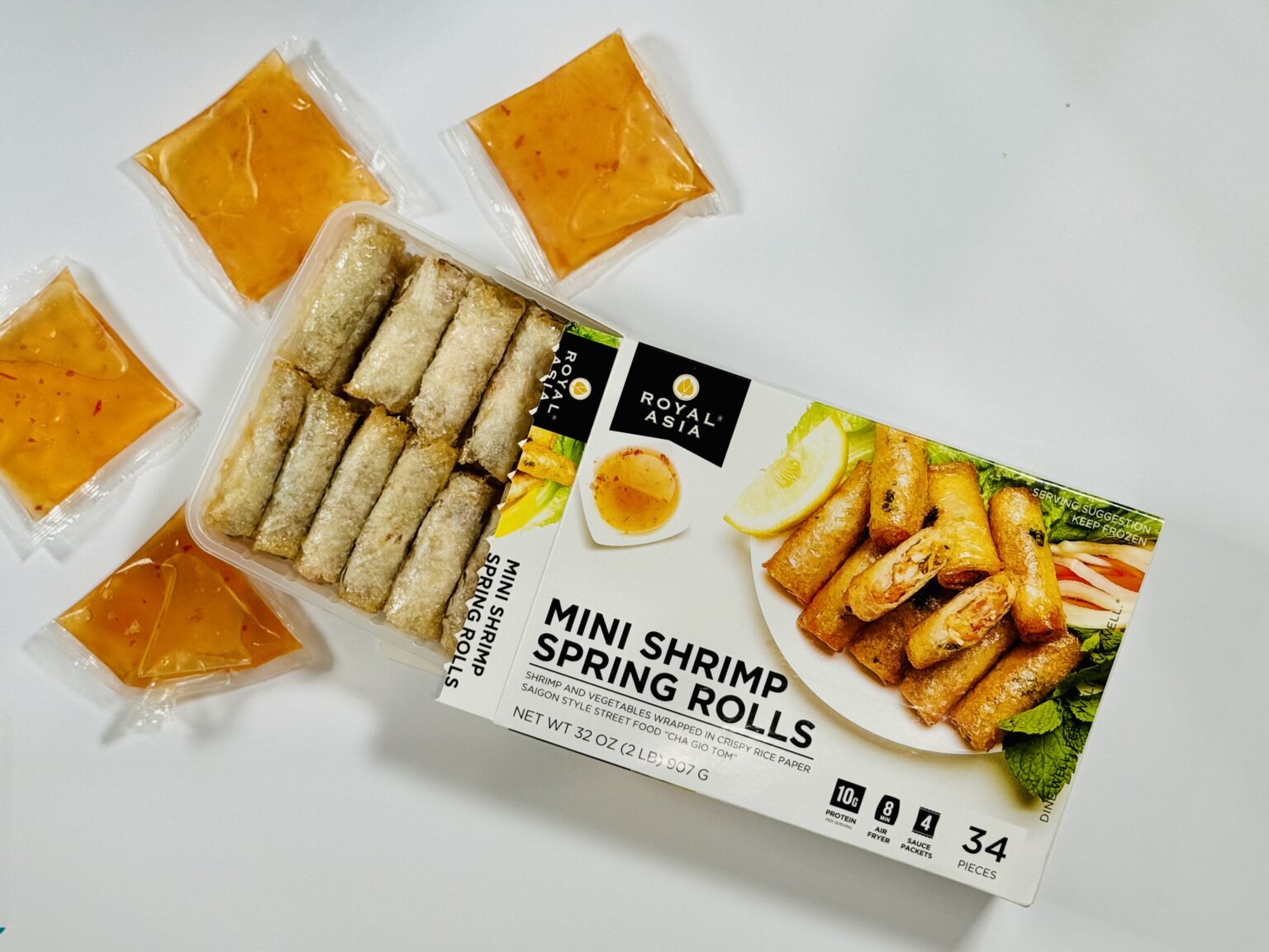 Costco Royal Asia Mini Shrimp Spring Rolls Review (2025) | Costco Food ...