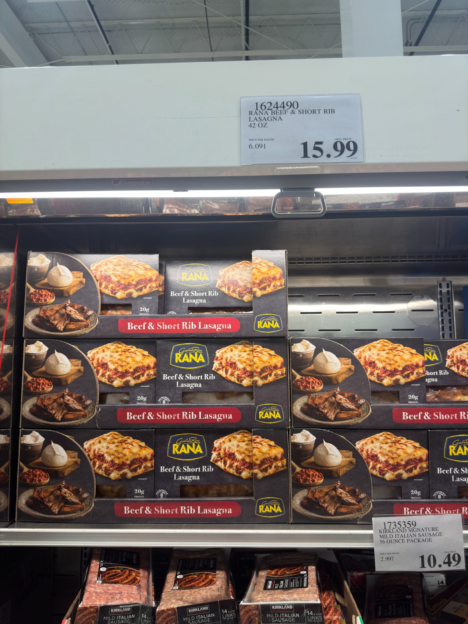 Giovanni Rana Beef And Short Rib Lasagna | Costco Food Reviews